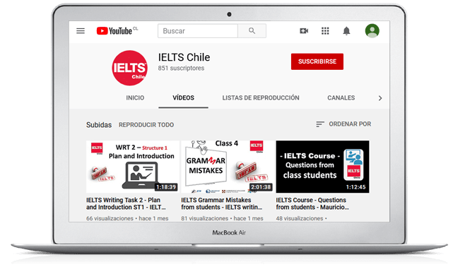 IELTS Chile Oficial – English Test Preparation